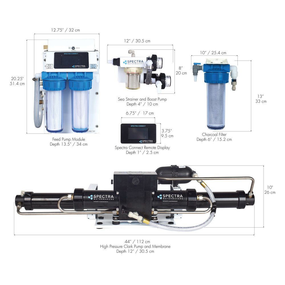 Spectra Newport 400c Watermaker – Spaulding Store-Pacific Jack